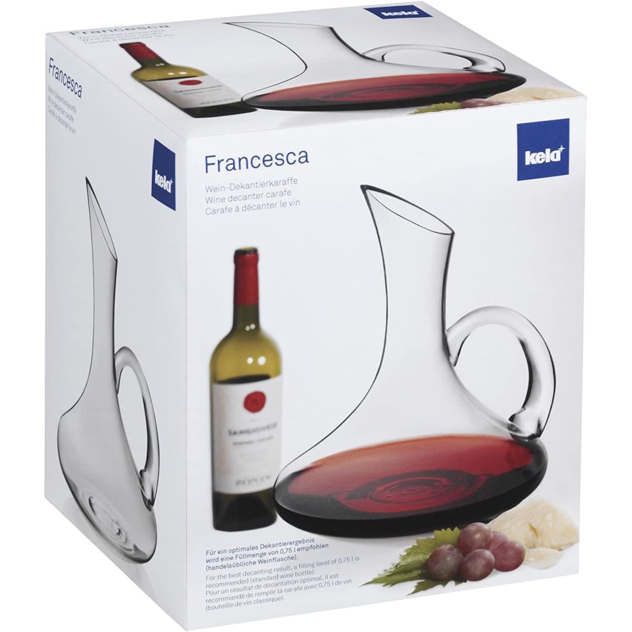 CARAFA DECANTARE VIN FRANCESCA 12150 Kela - Evora Center