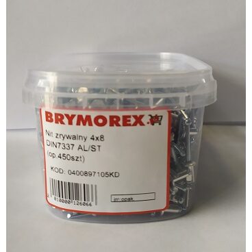 POP-NIT 4X8 DIN7337 AL/OT 450B 0400897105KD - Evora Center