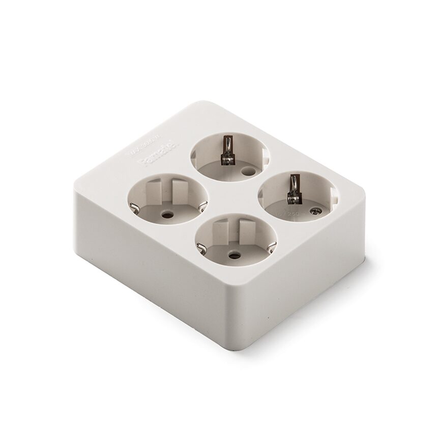 PRIZA MULTIPLA 4P PC 16A 250V 2504 - Evora Center